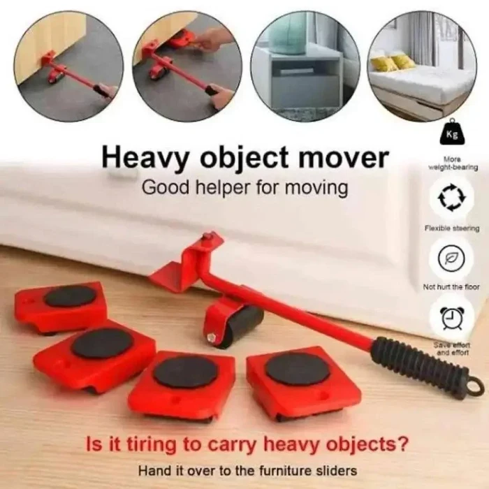 iUddokta - Furniture Easy Moving Tool Set, Heavy Furniture Moving ...